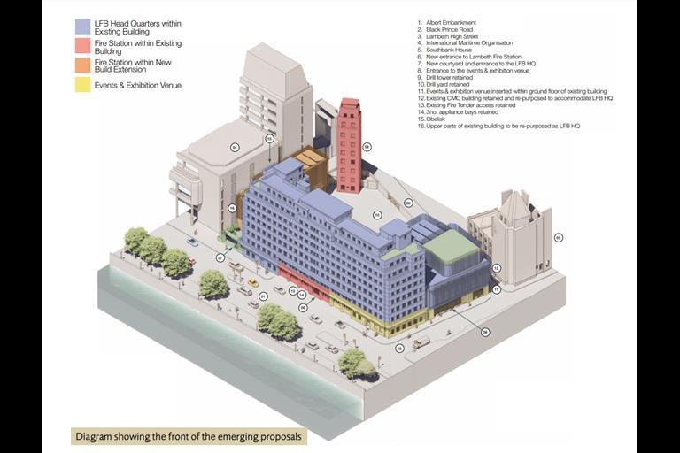 London Fire Brigade to move back into Lambeth headquarters after ...